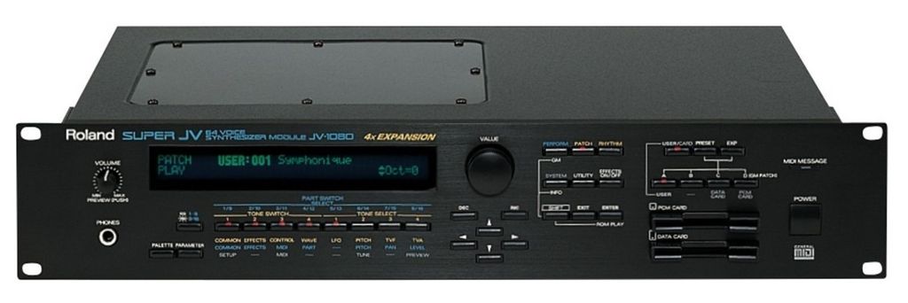 Roland JV-1080 and XV-5080 in the Cloud