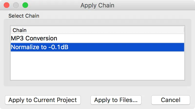 How to Batch Normalize Audio with Audacity